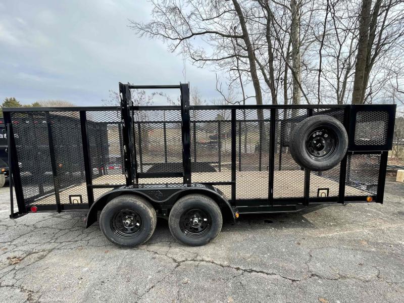 2023 Load Trail 83x16 Landscape Trailer w/ 4 ft Mesh Sides ...