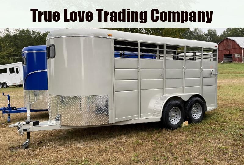 2024 Calico Trailers 16 Ft Bumper Pull Stock Trailer Horse Trailer in ...