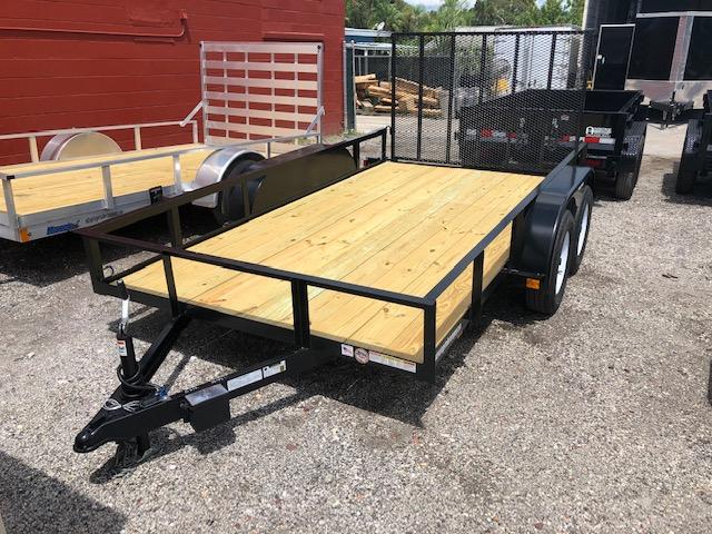 6 X 12 Dual Axle Open Utility Trailer | Advantage Trailer Company | New ...