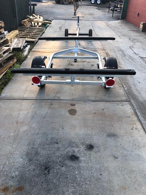 Continental Trailers EC2K12 Galvanized Canoe/Kayak Watercraft Trailer ...