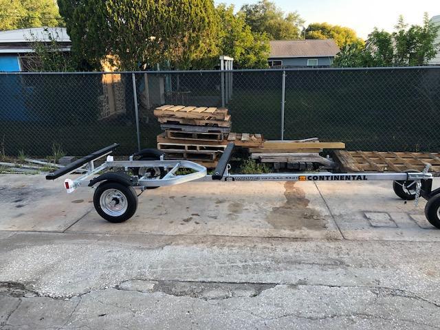 Continental Trailers EC2K12 Galvanized Canoe/Kayak Watercraft Trailer ...