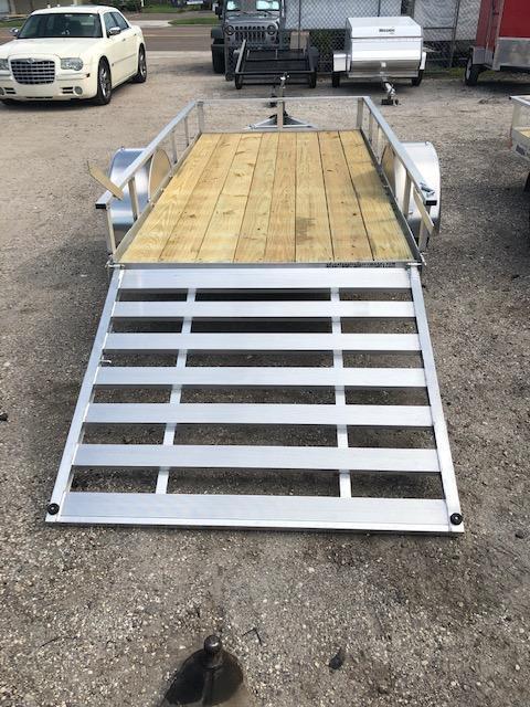 Mission 5 x 10 Aluminum Utility Trailer * NOW WITH BI-FOLD RAMP* in ...