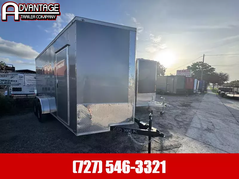 2025 Quality Cargo 7X16 TANDEM AXLE Cargo / Enclosed Trailer in Saint Petersburg, FL | Trailer ...