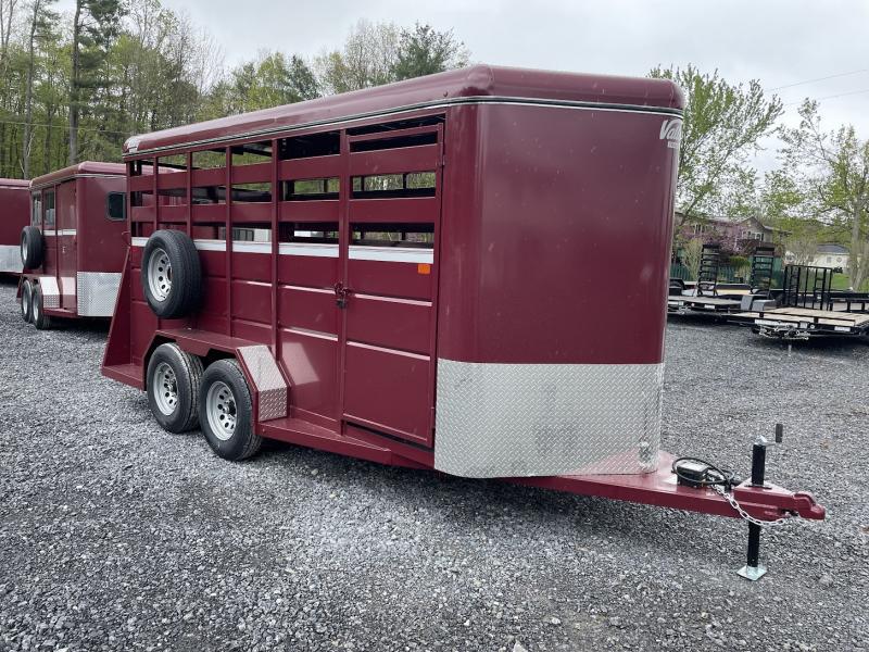 2024 Valley Trailers 7x16 Stock Trailer in Howard, PA | Trailer Trader
