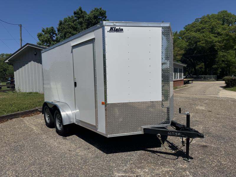 2025 Rock Solid Cargo 7X12 Tandem Axle Cargo / Enclosed Trailer in ...