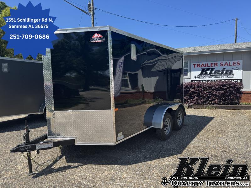 2025 Rock Solid Cargo 7X12 Tandem Axle Cargo / Enclosed Trailer in ...