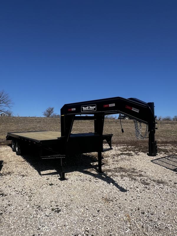 2025 Round House 102x25 Flatbed Gooseneck Trailer in Westphalia, MO ...