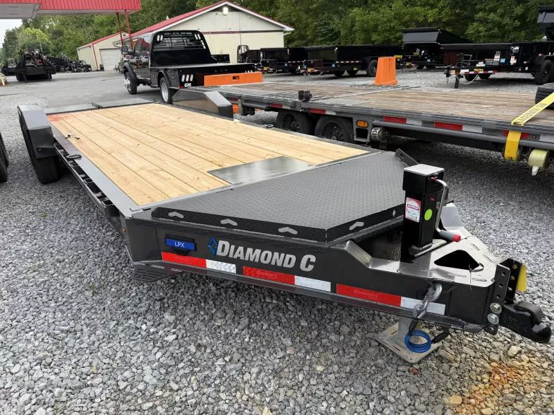 2025 Diamond C LPX 22' x 82" Equipment Trailer 2 SPEED 15K JACK MAX ...