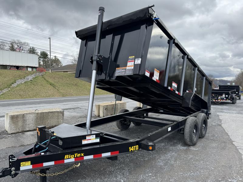 2026 Big Tex 14TD-7X16 Dump Trailer 4’ SIDES WITH TARP, RAMPS ...
