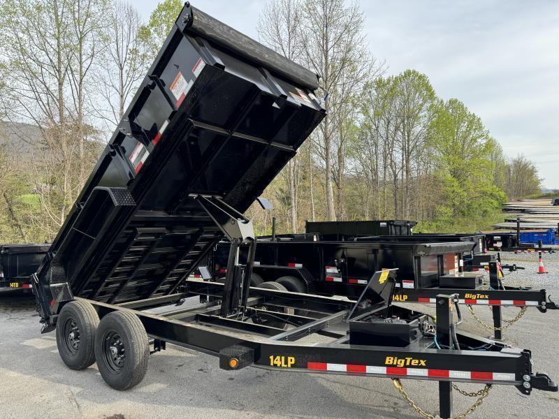2025 Big Tex 14LP-14 Dump Trailer 7X14 WITH TARP RAMPS & LOADING FEET ...