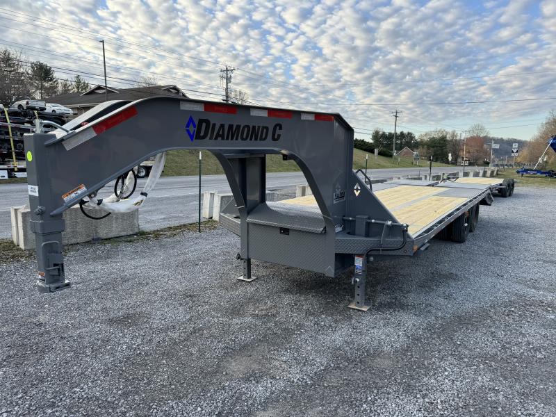 2024 Diamond C FMAX210 gooseneck Flatbed max ramps 20+5 in Unicoi, TN ...