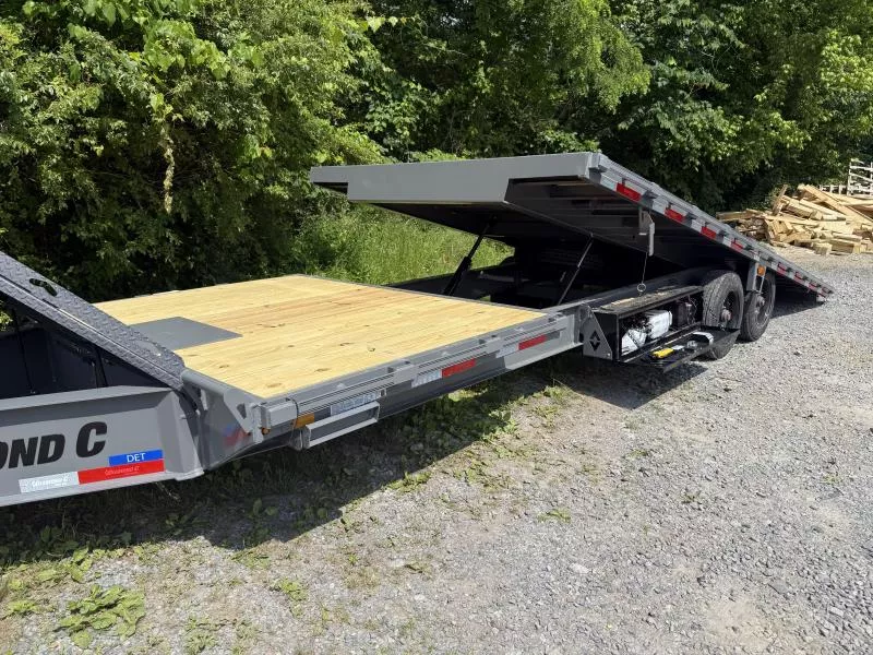 2025 Diamond C DET deck over tilt trailer 20k g.v.w.r. 26’ WITH HYDRO ...
