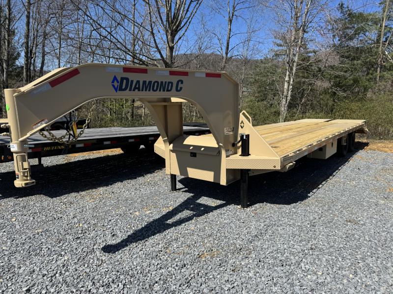 2024 Diamond C FMAX212 gooseneck Flatbed Trailer 25.9k g.v.w.r. 25+5 ...