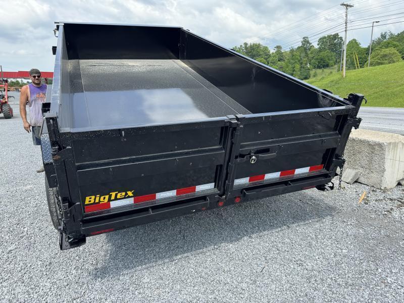 2026 Big Tex 14lx Dump Trailer 7x14 with tarp ramps &combo gate scissor ...