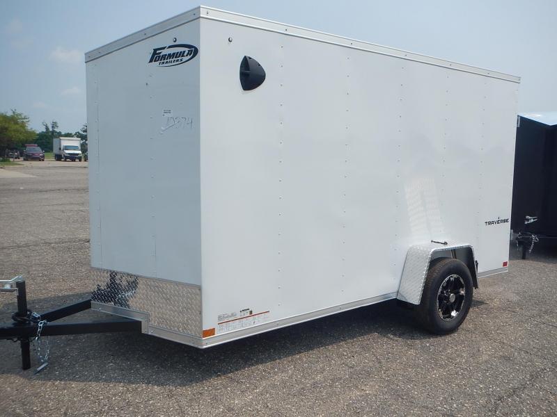 2022 Formula Trailers TRAVERSE 6 X 12 Enclosed Cargo Trailer in Howell ...