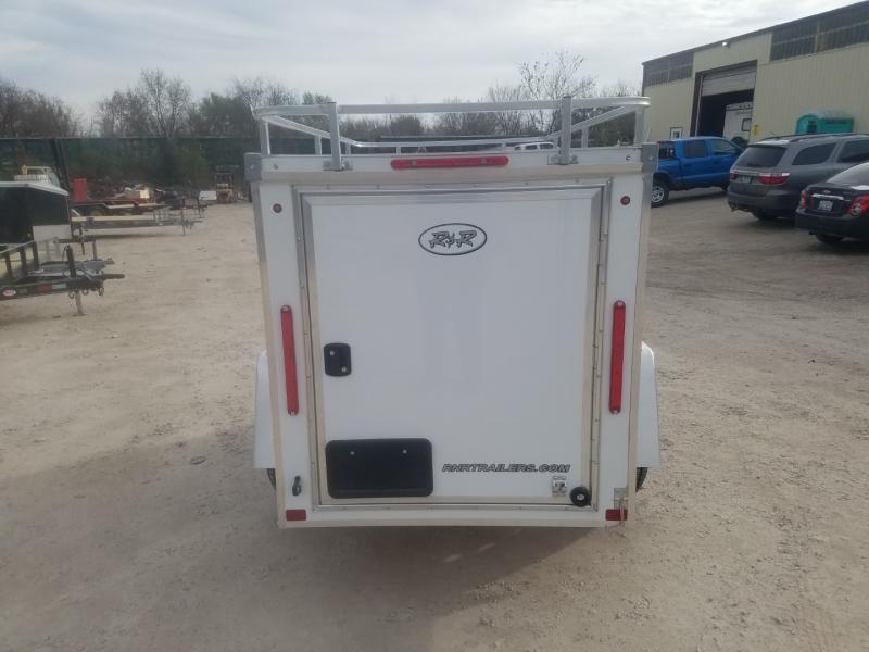 2023 R and R Trailers 4x8 Enclosed All Aluminum Cargo Trailer 3k GVWR ...