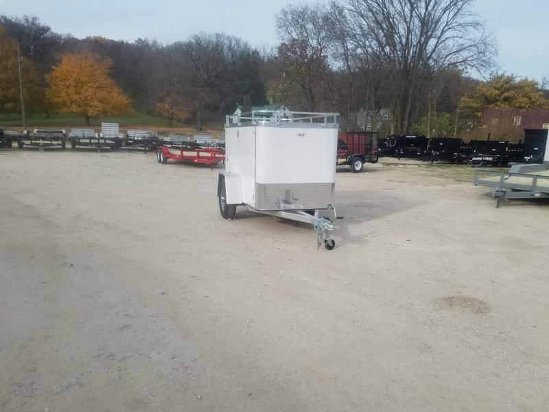 2023 R and R Trailers 4x8 Enclosed All Aluminum Cargo Trailer 3k GVWR ...