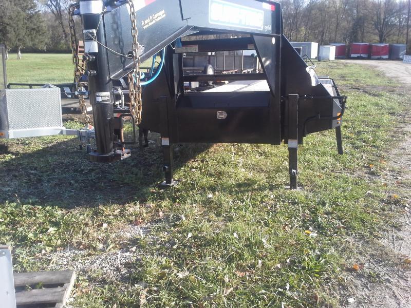 2022 Sure-Trac 8.5x25+5 Heavy Duty Gooseneck Equipment Trailer w/Ramps ...