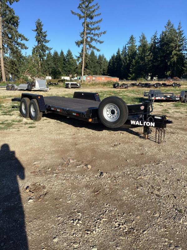 2022 Walton Trailers PF1420 Tilt Trailer in Olympia, WA | Trailer Trader