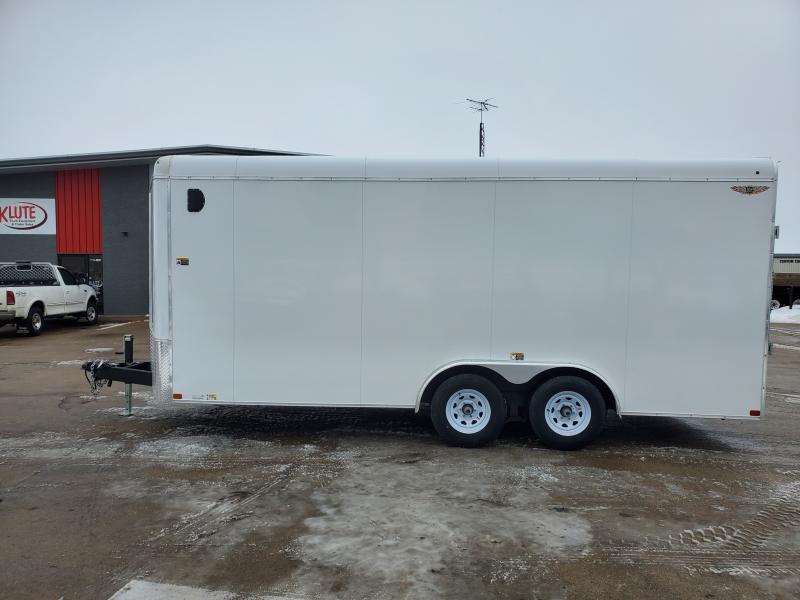 2024 H and H Trailer 8x18 HH Series Round Top V-Nose Enclosed Cargo ...