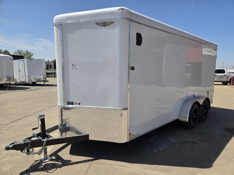 2025 H and H Trailer 7x16 HH Series Round Top V-Nose Enclosed Cargo ...