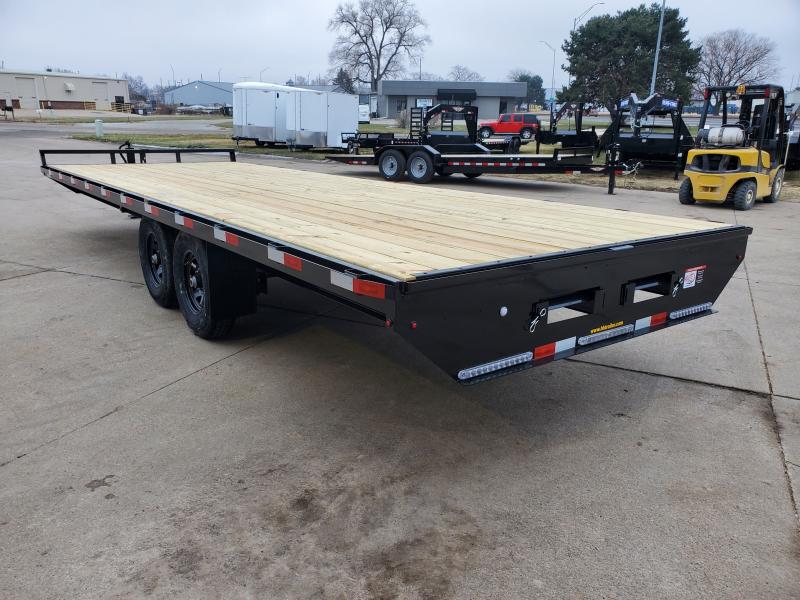 2024 H and H Trailer 102x24 Standard Duty Bumper Pull Deckover Trailer ...