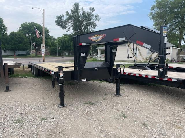 2023 H and H Trailer 102x25+5 HD Low Profile Dovetail Super Deluxe ...