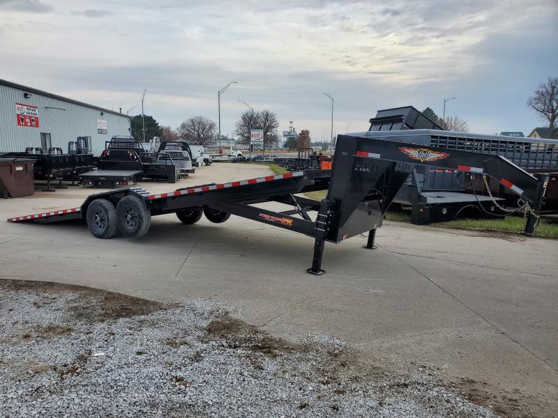 2024 H and H Trailer 82x26 Electric Tilt Heavy Duty Gooseneck Speed ...