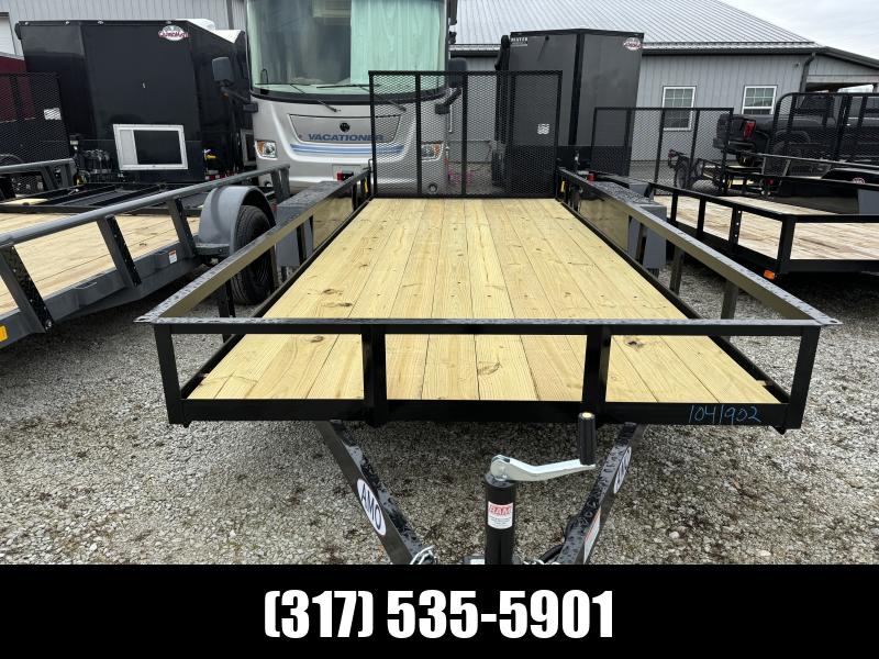 2024 76X16 American Manufacturing Operations (AMO) Car Hauler UT162 ...