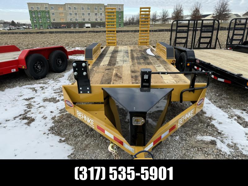 2024 B-B CBCT2020E-S10K Equipment Trailer 83X20 TA SKIDLOADER BEAVERTAIL W/FLIP-UP RAMPS (GVW ...