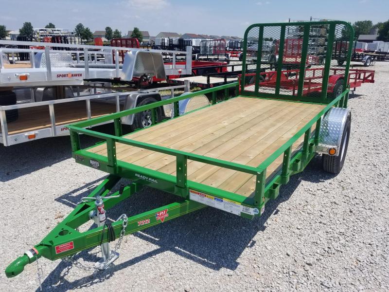 2019 72x12 PJ Trailers U2 72" Sngl Axle Channel Utility Trailer ...