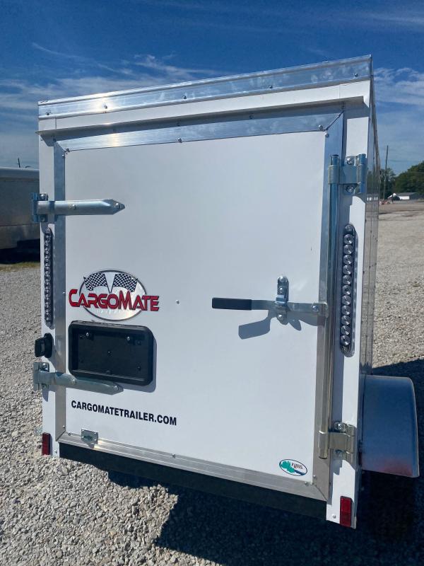 2022 Cargo Mate SSV46SA Enclosed Cargo Trailer 4X6 SA SWING DOOR (GVW:2000) WHITE in New ...