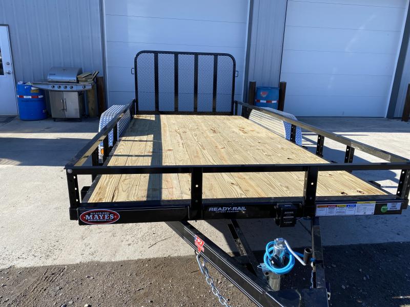 2021 PJ Trailers UL162 Utility Trailer 83x16 (14+2) TA - Dovetail ...
