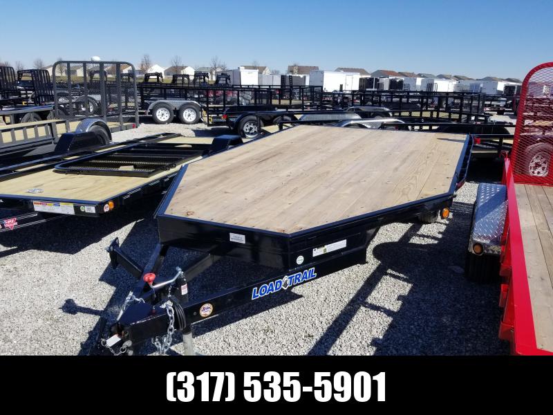 2018 96x14 LoadTrail TV Single Axle Deck Over ATV Trailer - w/ 5' Slide ...