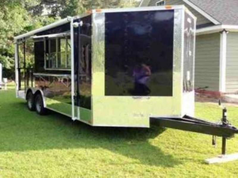2024 Doubletake Trailers 8.5x22 Concession Porch Trailer in Pacific ...