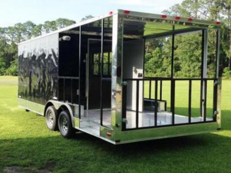2024 Doubletake Trailers 8.5x22 Concession Porch Trailer in Pacific ...