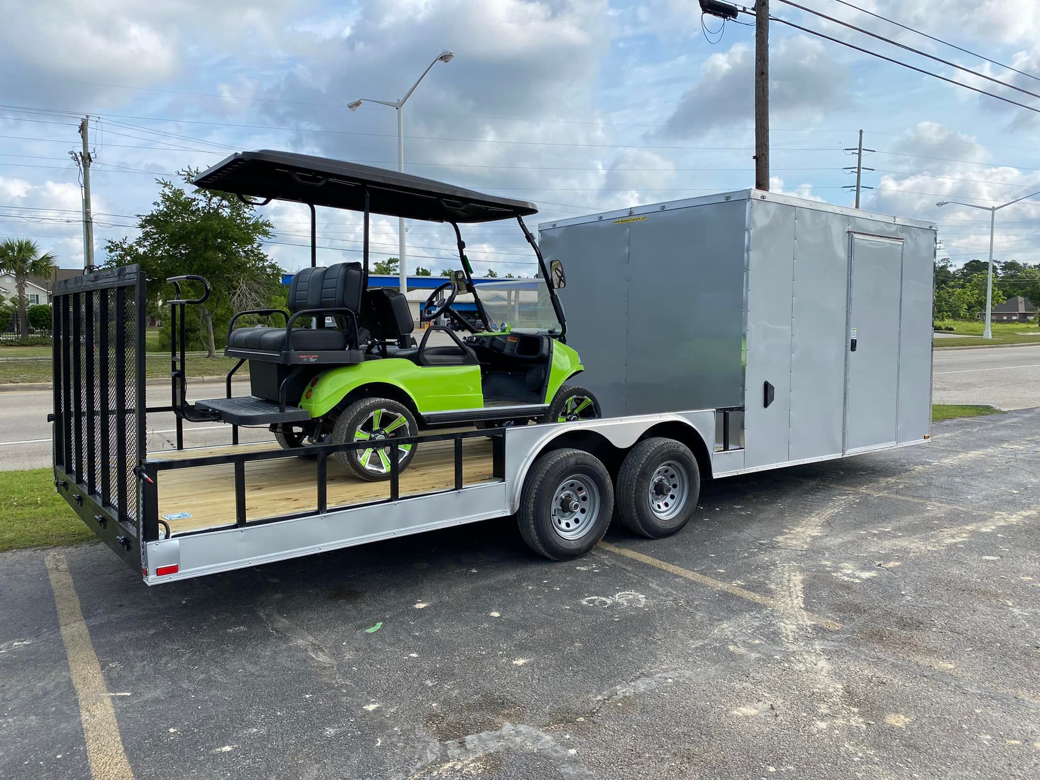 Home | Bayou Trailers | Utility, Flatbed & Car Trailers in Waveland, MS