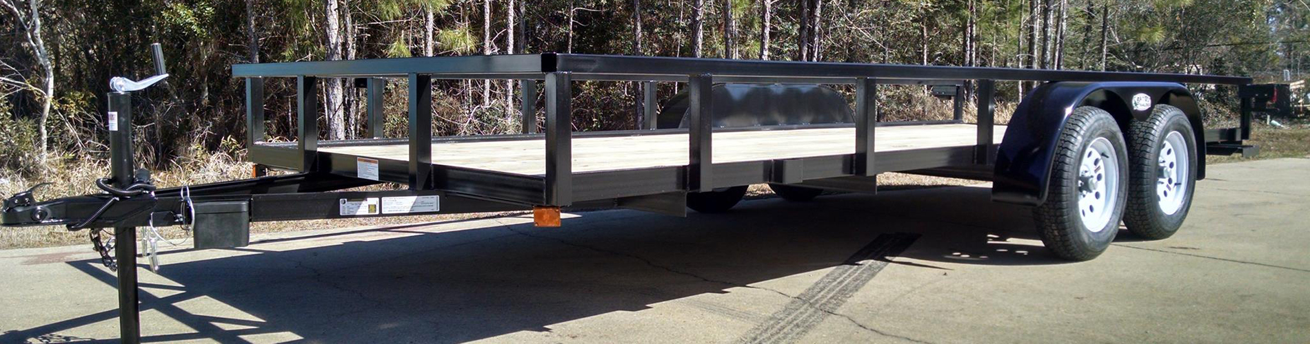 Home | Bayou Trailers | Utility, Flatbed & Car Trailers in Waveland, MS