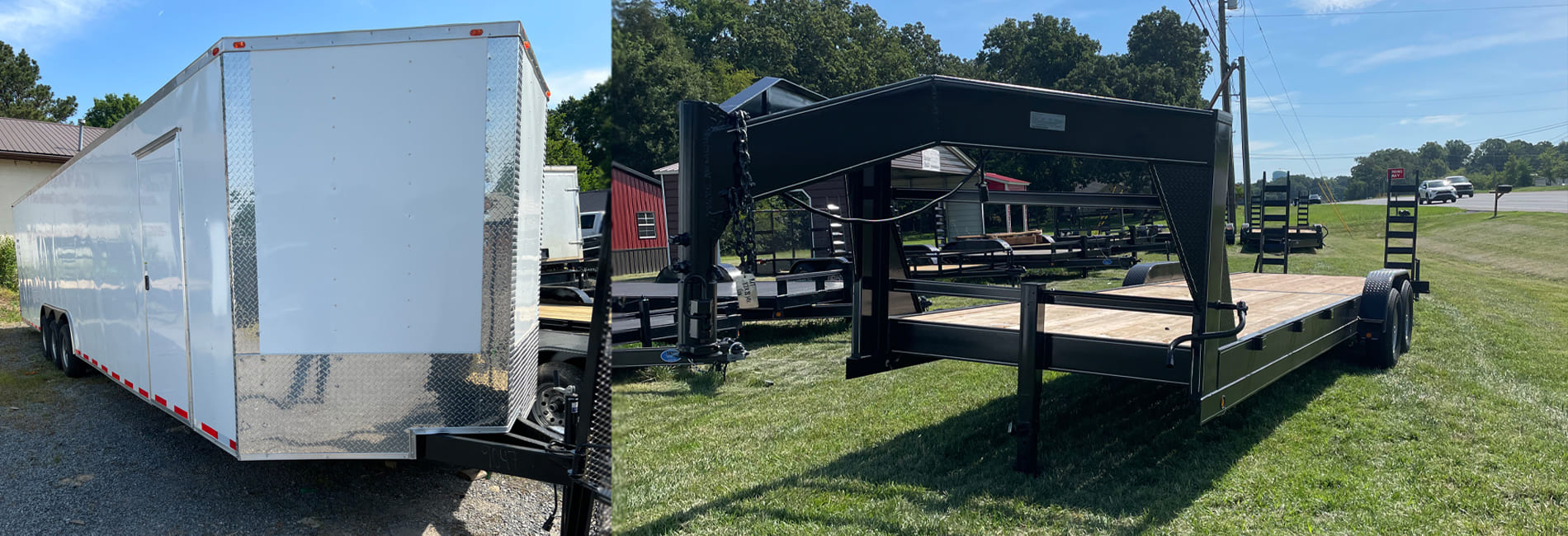 Home | Max Built Trailers | Enclosed, Utility Flatbed Trailers For Sale in NC, GA, TN