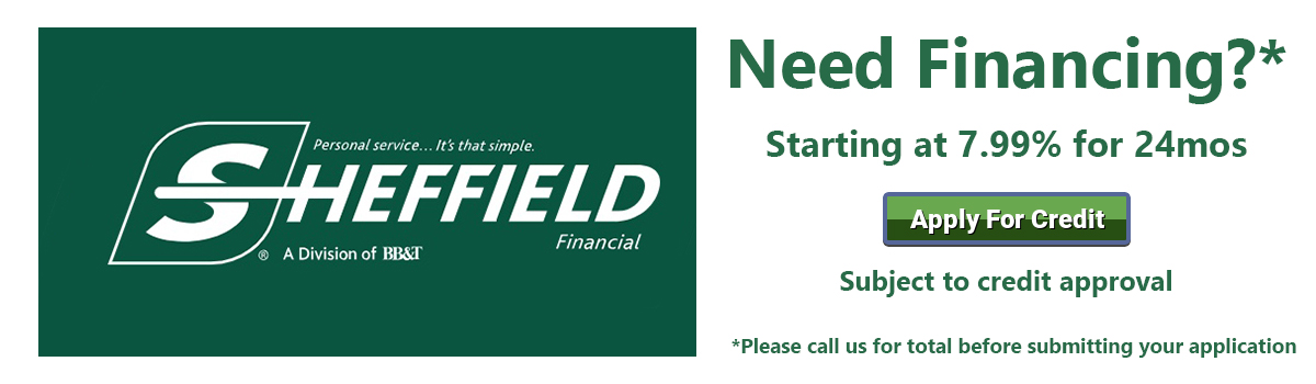 Finance With Sheffield | NorthShore Trailers and Equipment has a huge ...