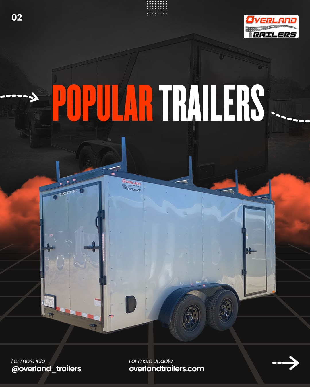 Home | Overland Trailers | Custom CargoTrailers in Douglas, GA
