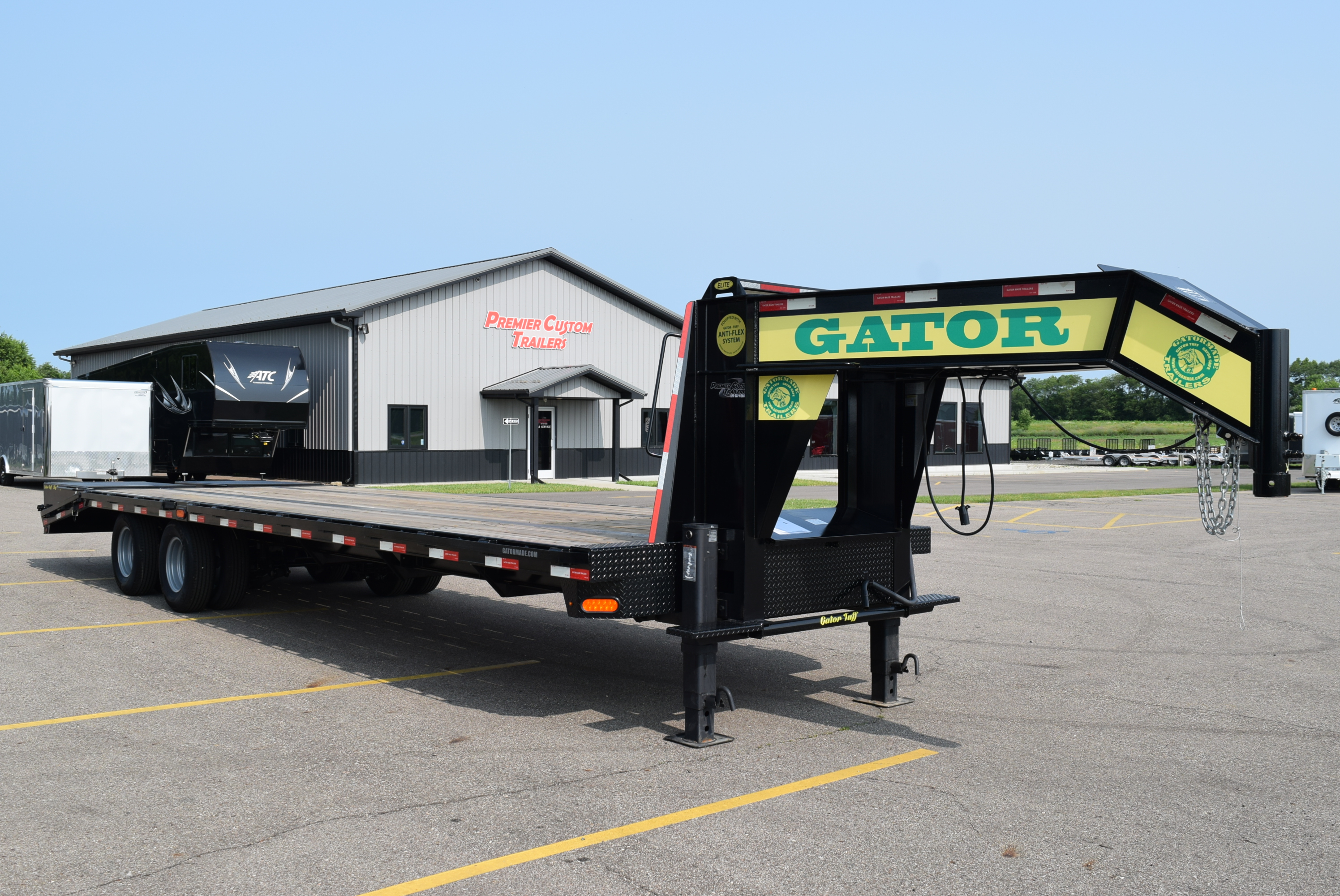 Heavy Equipment Trailers | Premier Custom Trailers