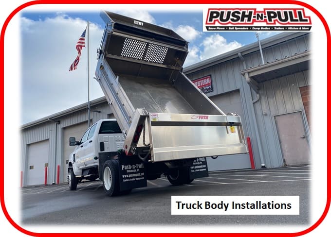 HOME | Push N Pull | Snow Plows - Spreaders - Dump Bodies - Trailers & more
