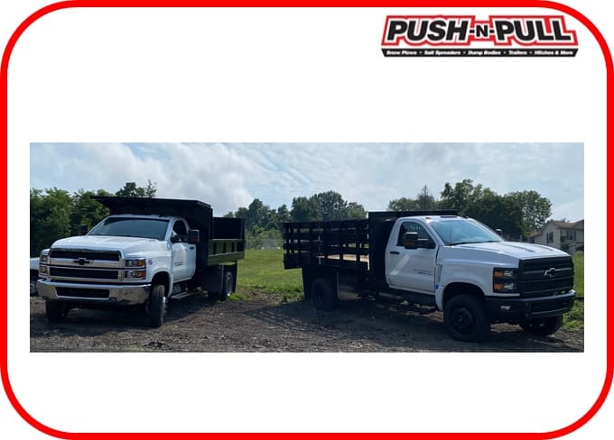 HOME | Push N Pull | Snow Plows - Spreaders - Dump Bodies - Trailers & more