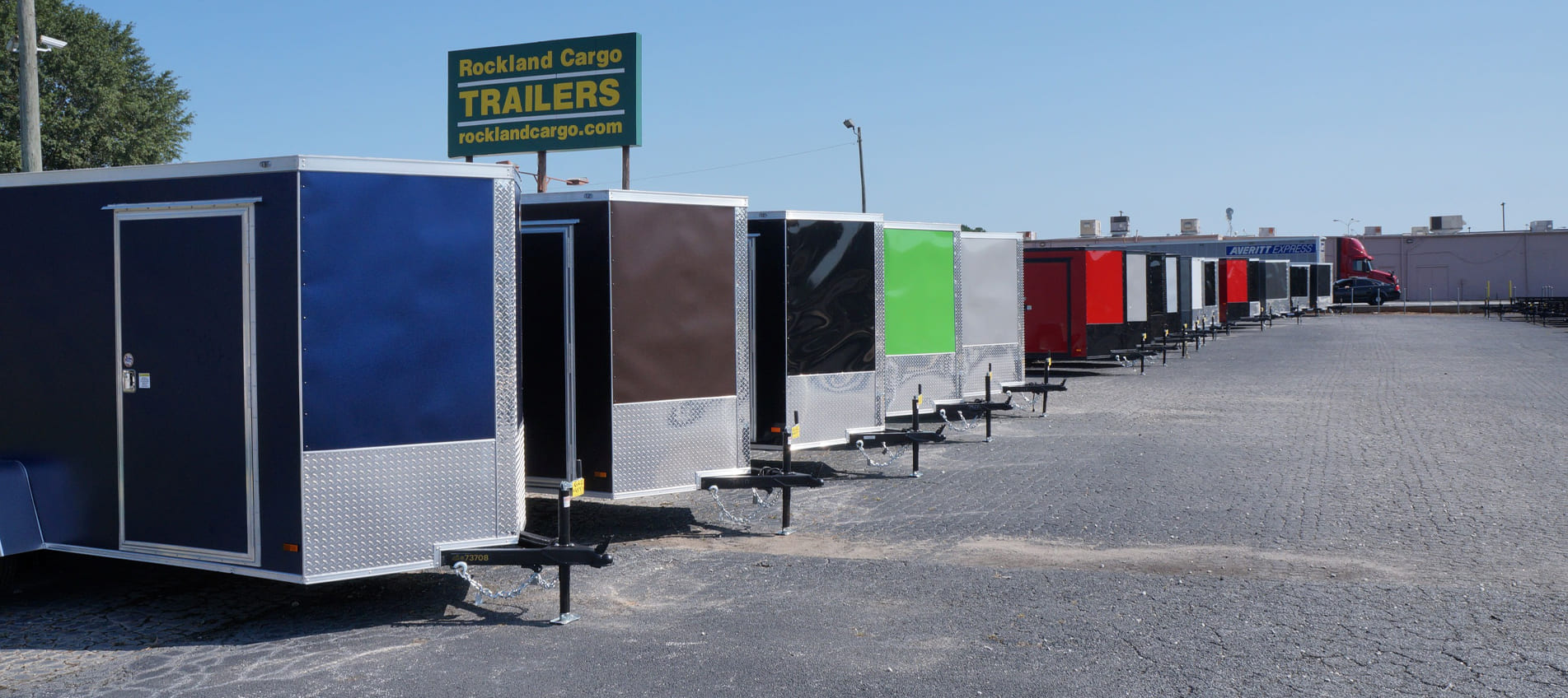 Home | Rockland Cargo | Atlanta Enclosed Cargo Trailer Sales