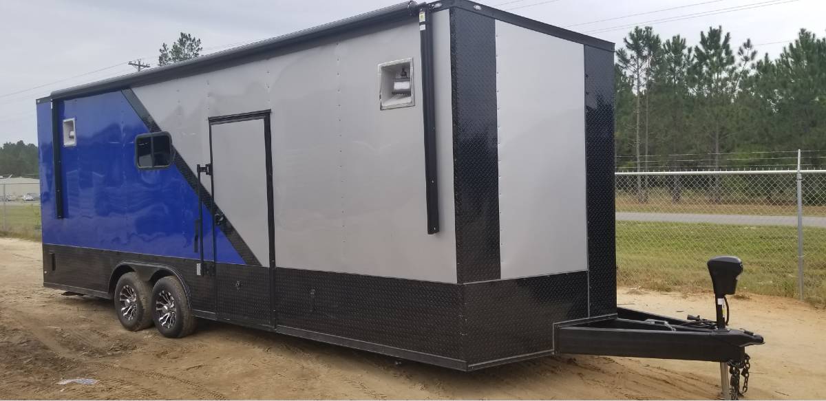 Enclosed Trailers for Sale | Car Haulers & Motorcycle Cargo Trailers