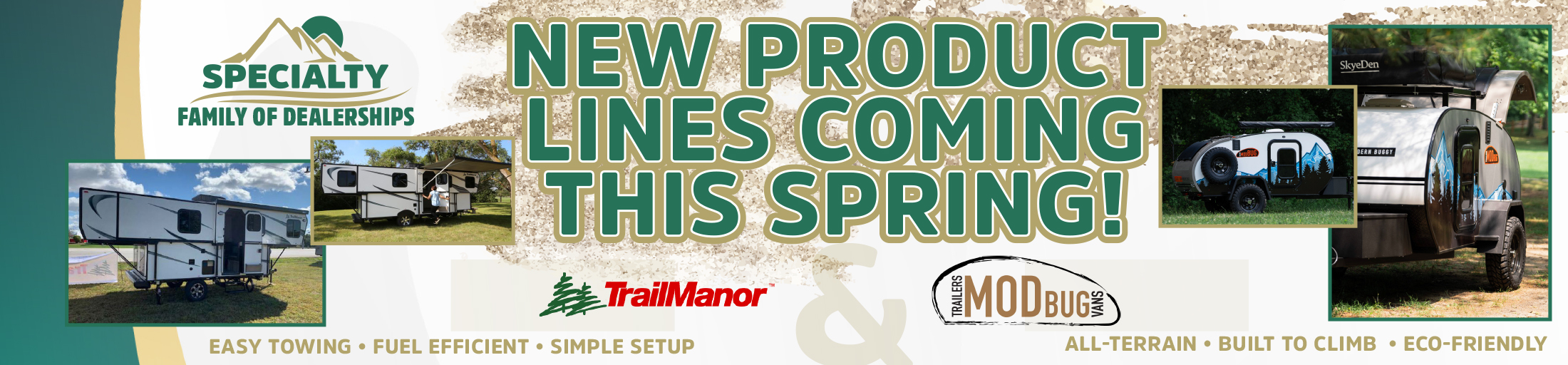 Home | Specialty Auto & RV Sales | RVs In Ohio | New & Pre-Owned RVs