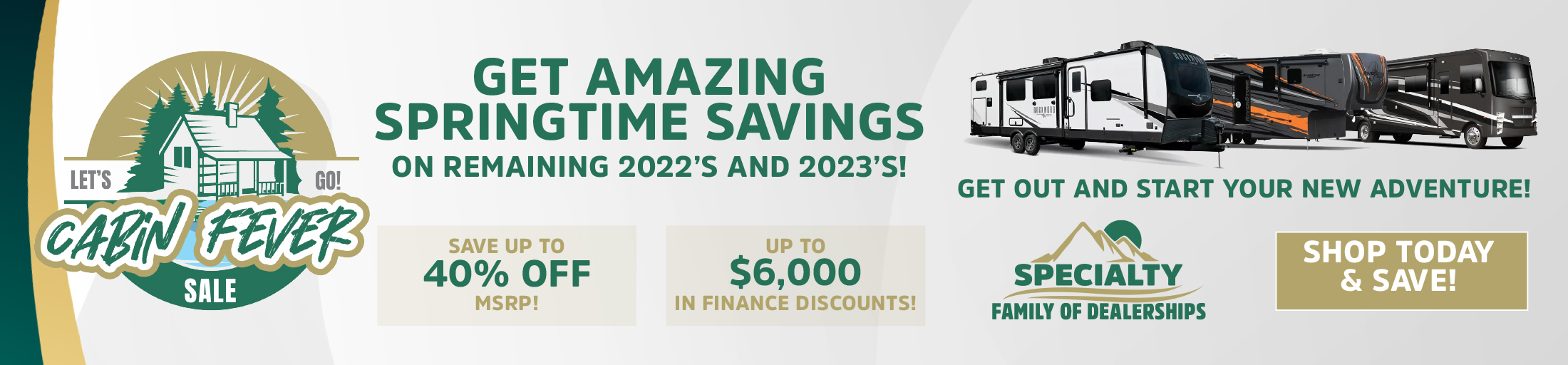 Home | Specialty Auto & RV Sales | RVs In Ohio | New & Pre-Owned RVs