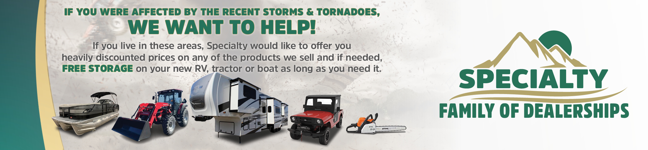 Home | Specialty Auto & RV Sales | RVs In Ohio | New & Pre-Owned RVs