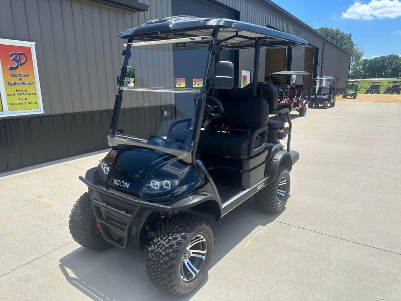 2025 ICON Electric Vehicles G40L GAS 4-Seater GOLF CART!! LIFTED Loaded ...